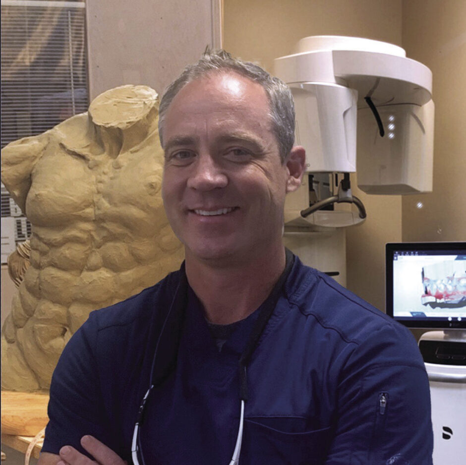 Dentist-turned-sculptor Jonathon Morgan looks for light in a dark world ...